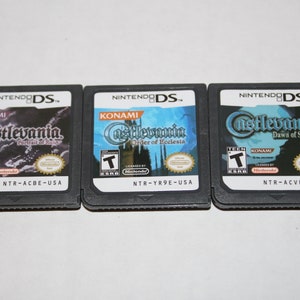 Castlevania DS Games: Castlevania Portrait of Ruin, Order of Ecclesia ...