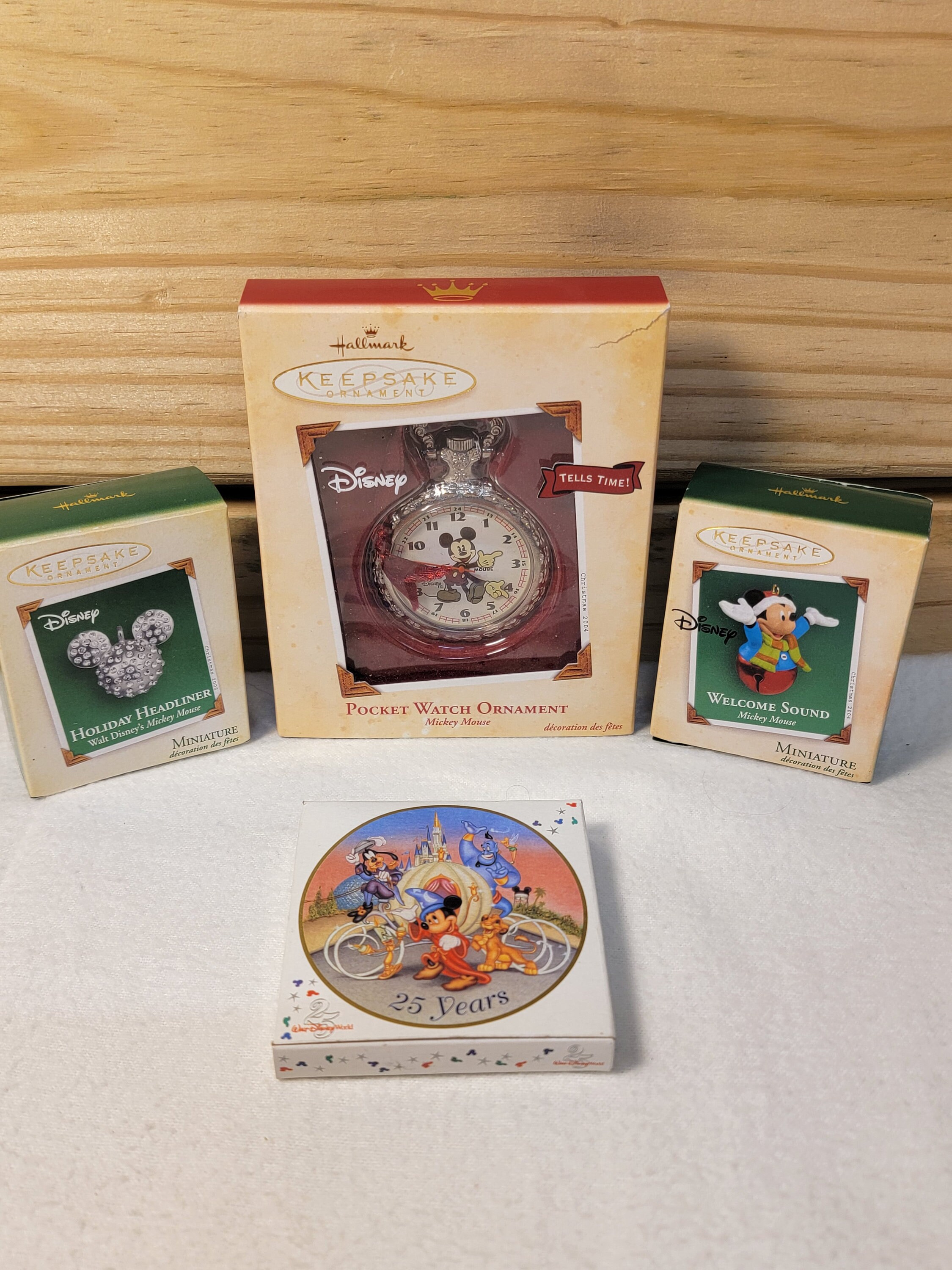 Hallmark Keepsake Mickey Mouse Lot - Etsy