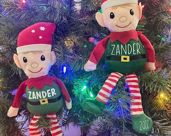 Personalized Boy Elves - Etsy