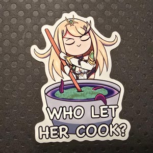 Stickers: Cooking Mythra - Xenoblade Chronicles 2 - Etsy