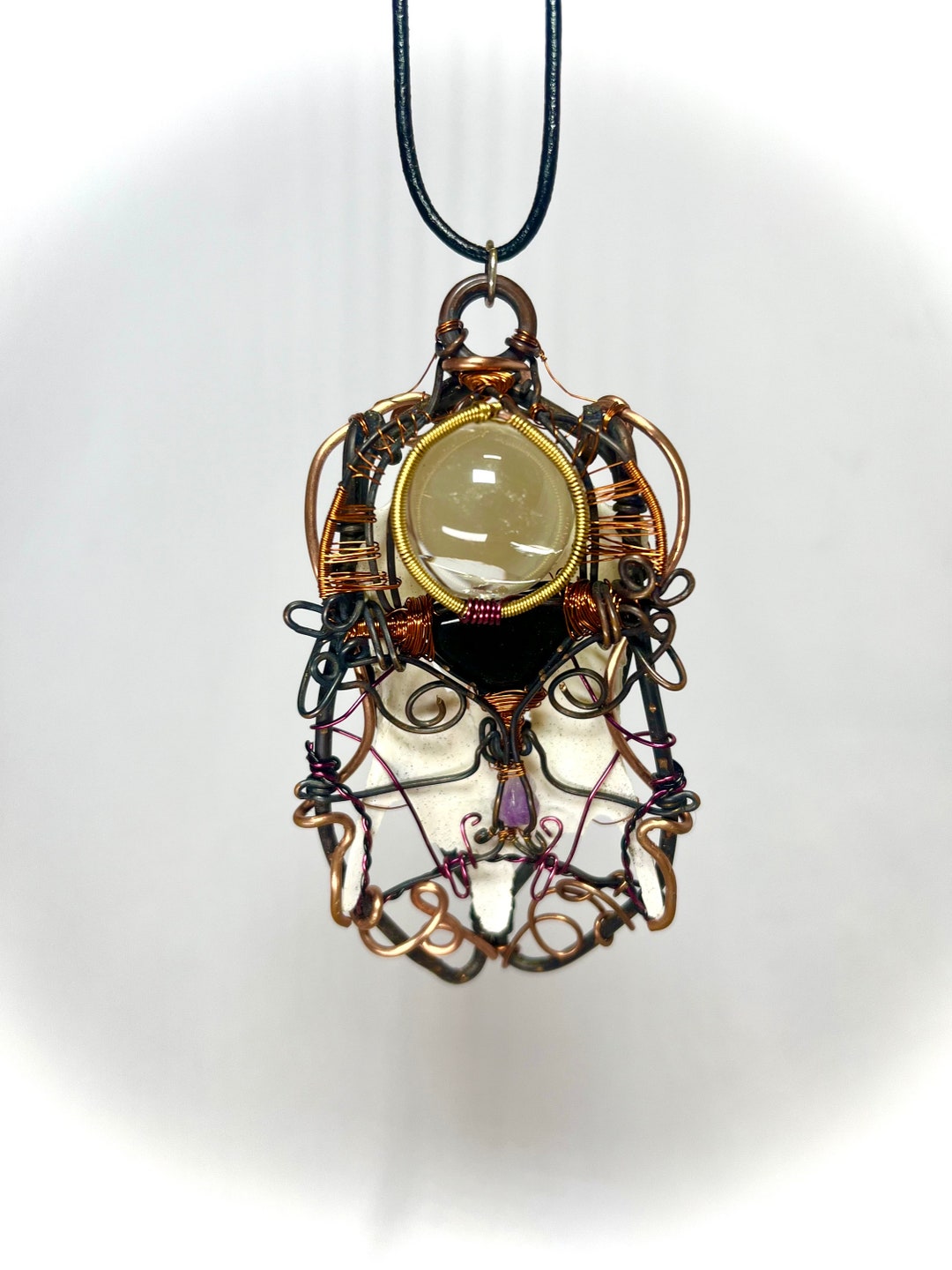Esoteric Scrying Pendant Talisman - Etsy