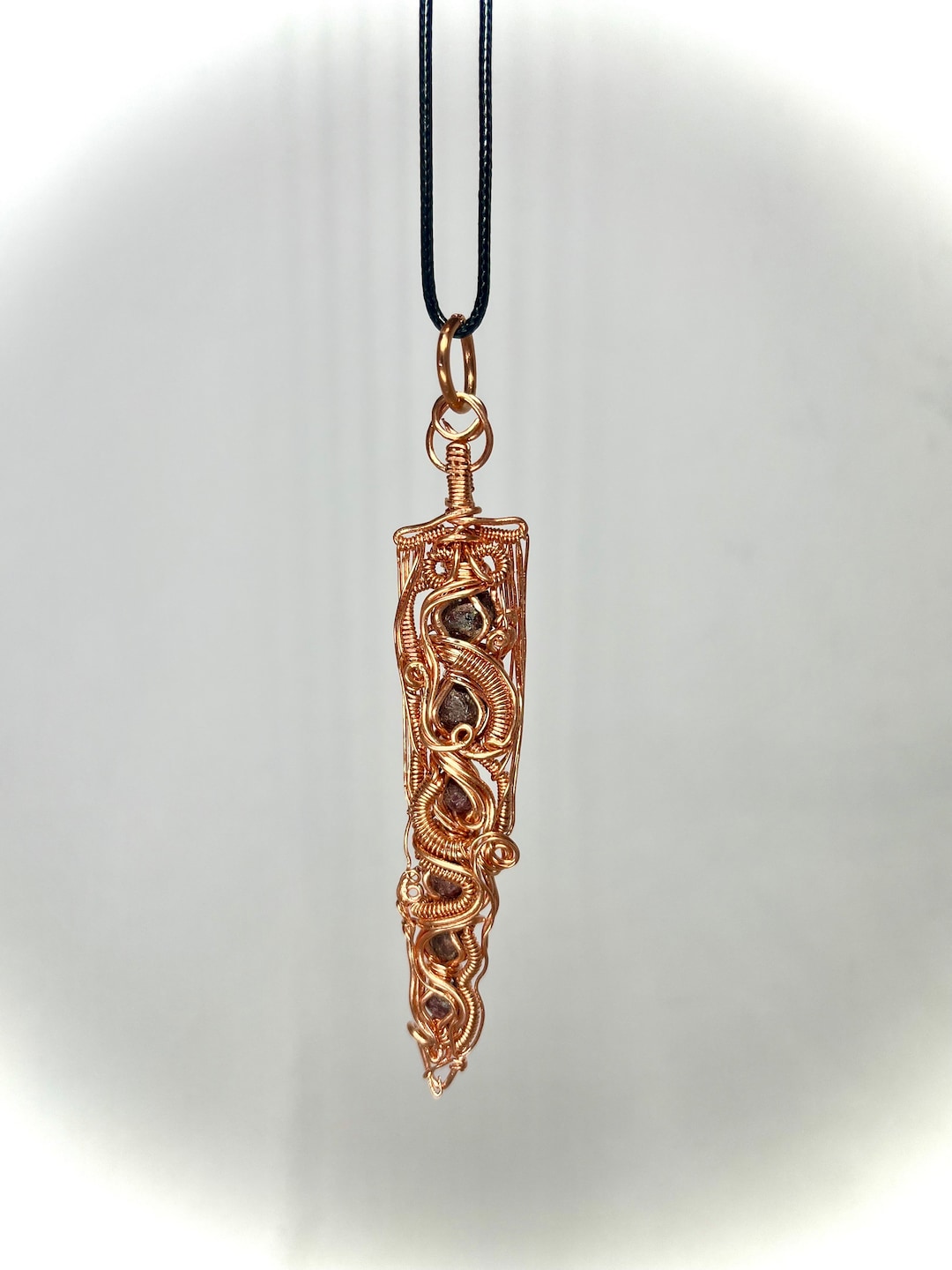 Garnet Dagger - Etsy