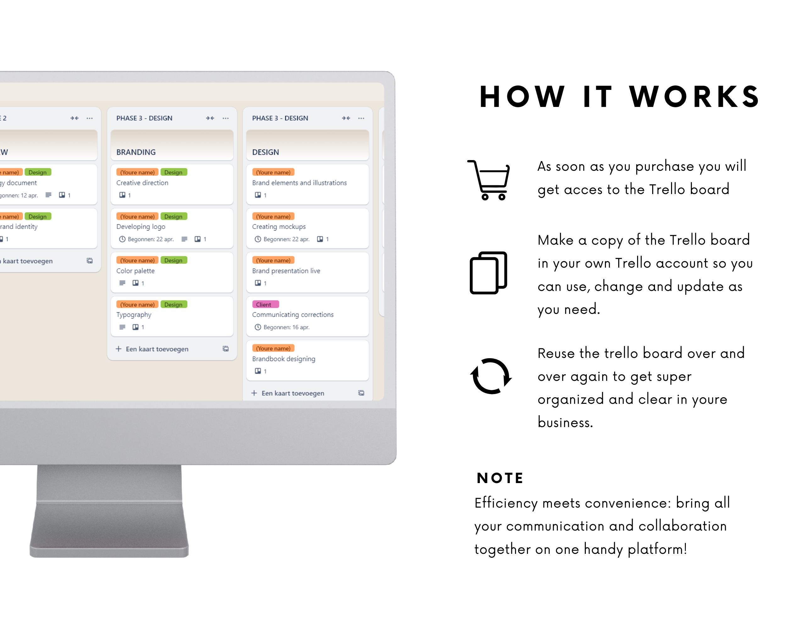 Client Portal | Trello Template | Branding Experts | Webdesigner ...