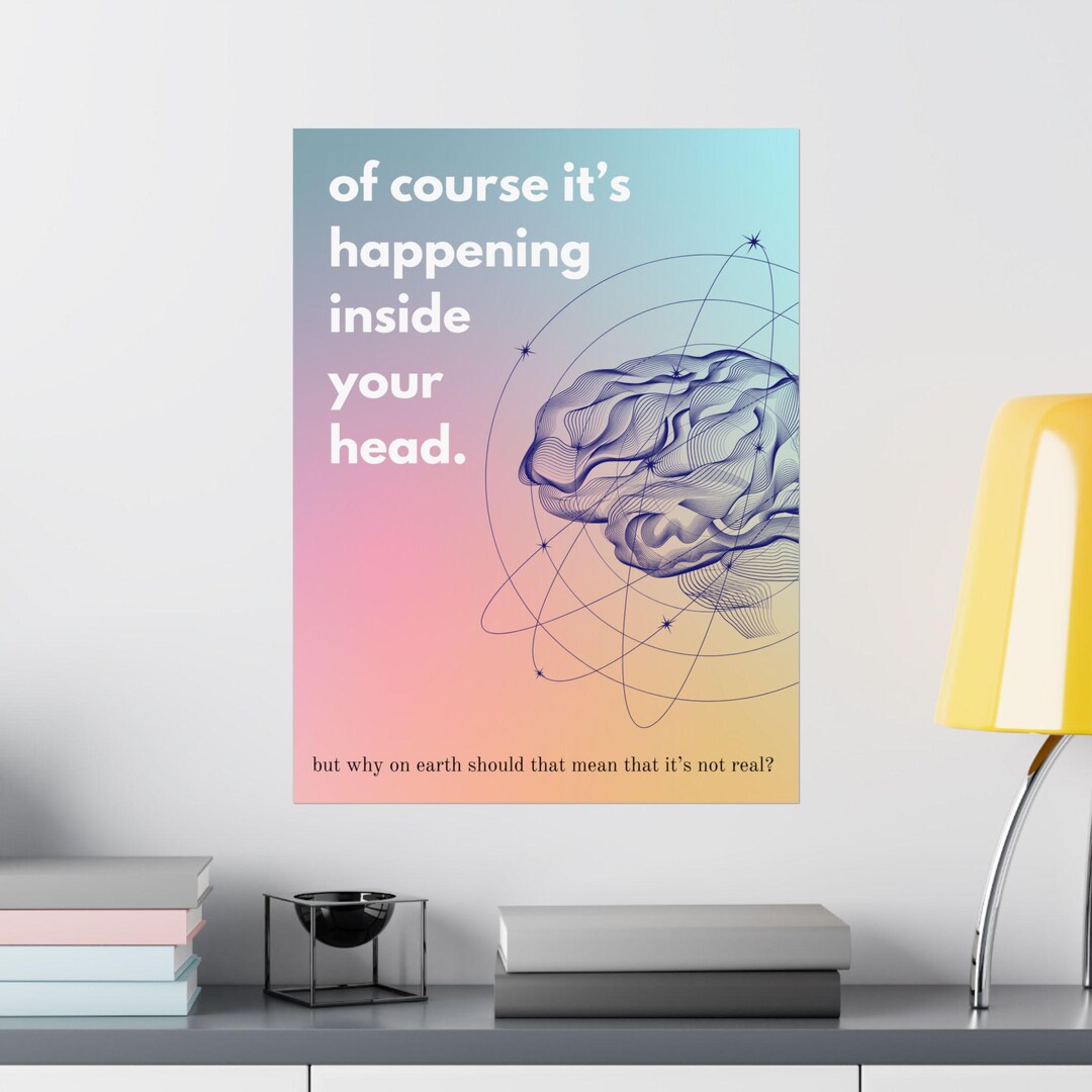 Dumbledore Quote Vertical Poster, Harry Potter Minimalistic Trippy ...