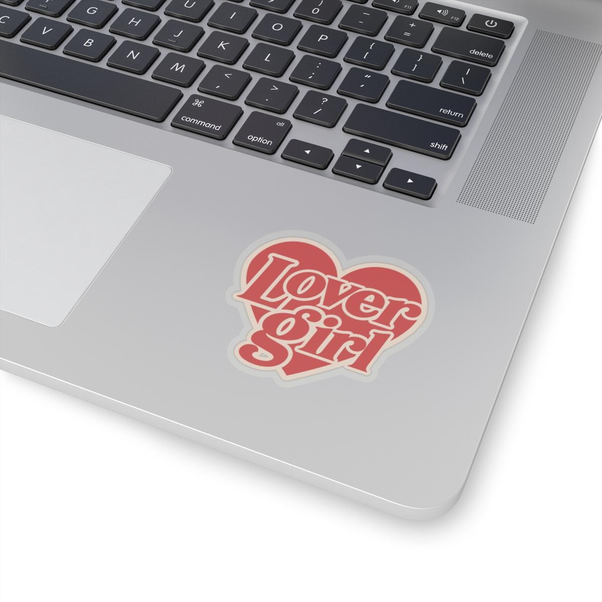 Lover Girl Heart Sticker: Retro 60s 70s Style Decal - Etsy