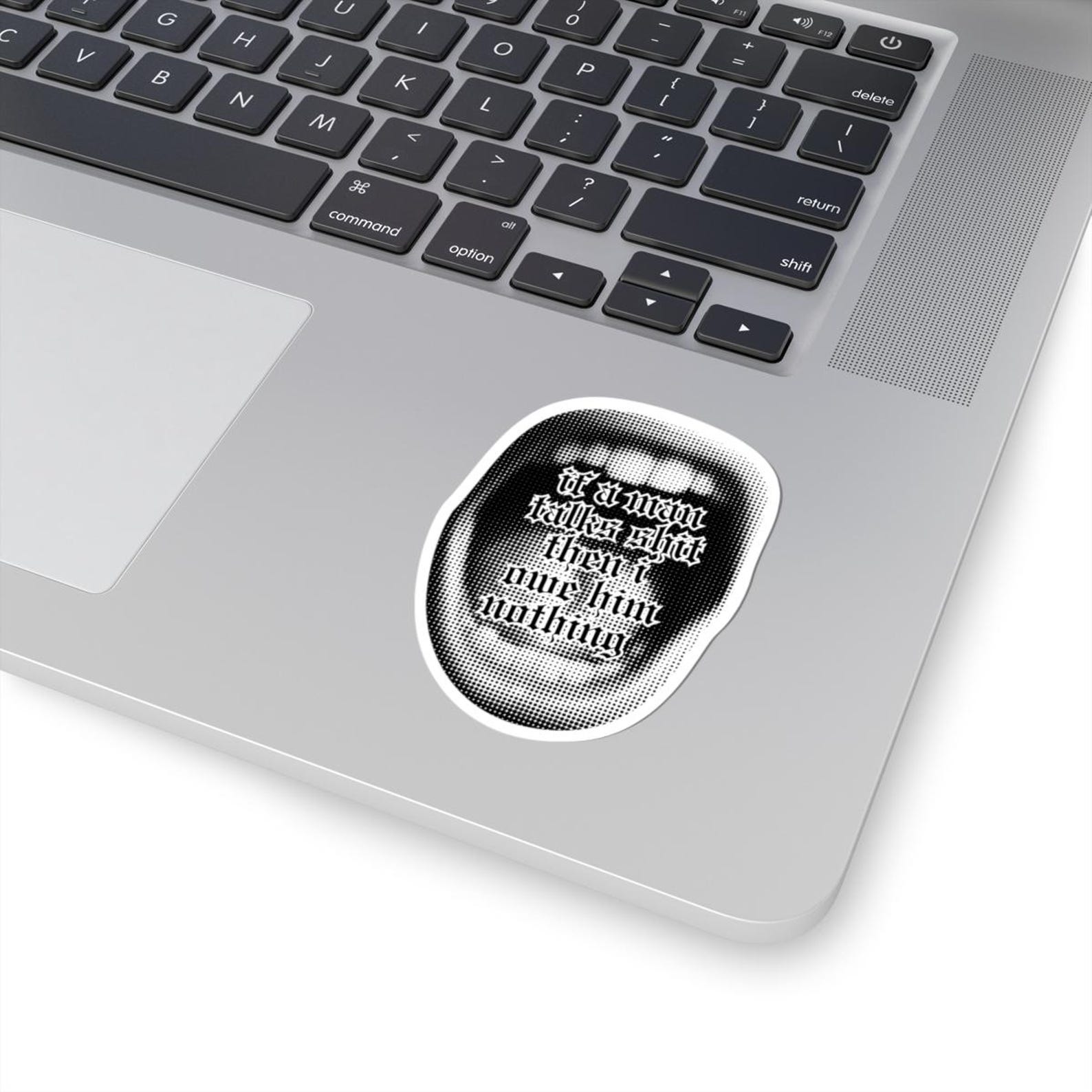 IDSB Kiss-cut Stickers, Expressive Laptop Sticker, Attitude Decor ...