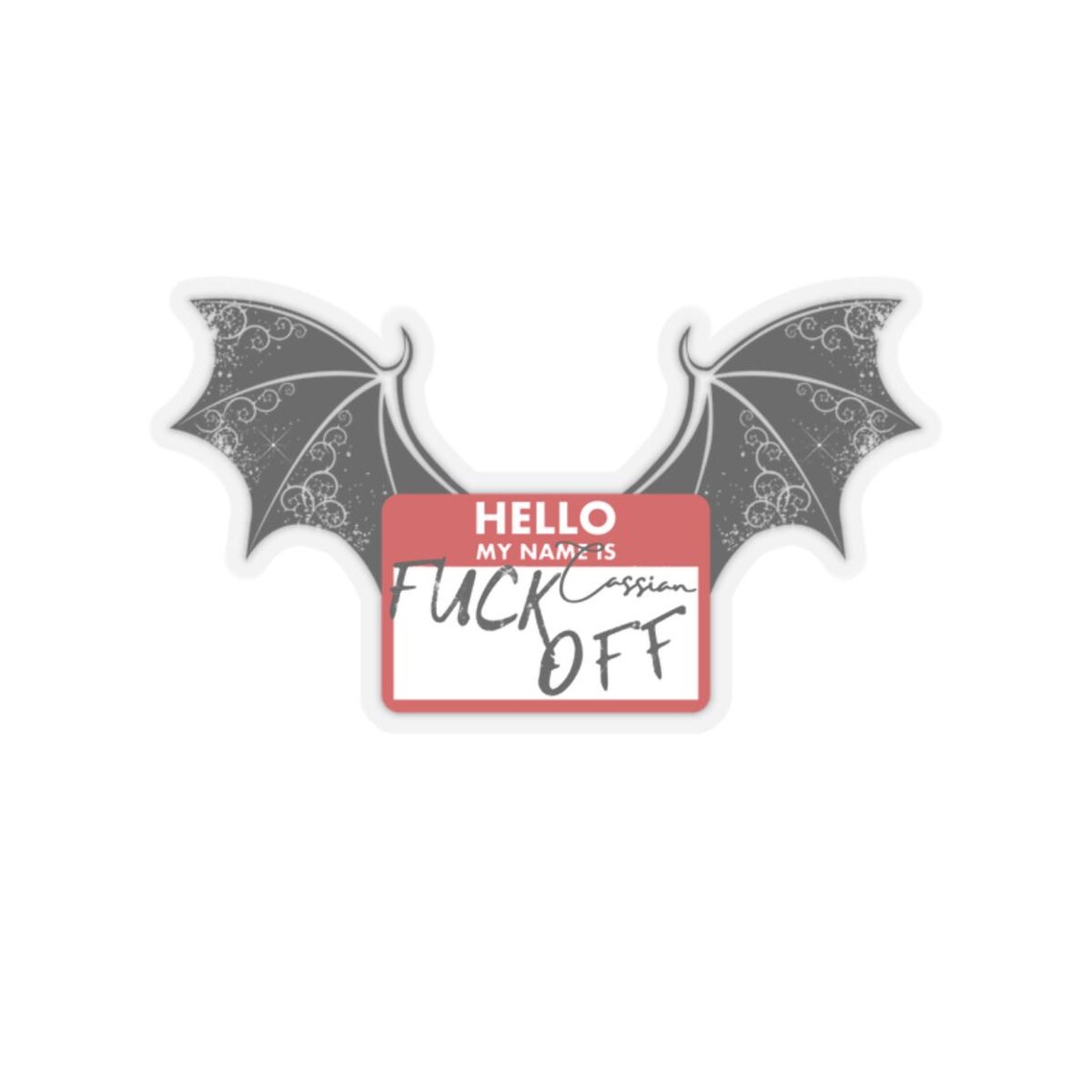 Cassian ACOTAR Sticker: Bookish Fantasy Novel Decal - Etsy