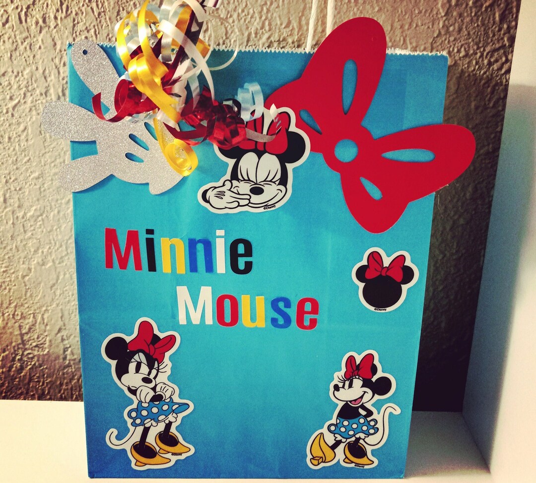 Minnie Mouse Party Favor Bags - Etsy