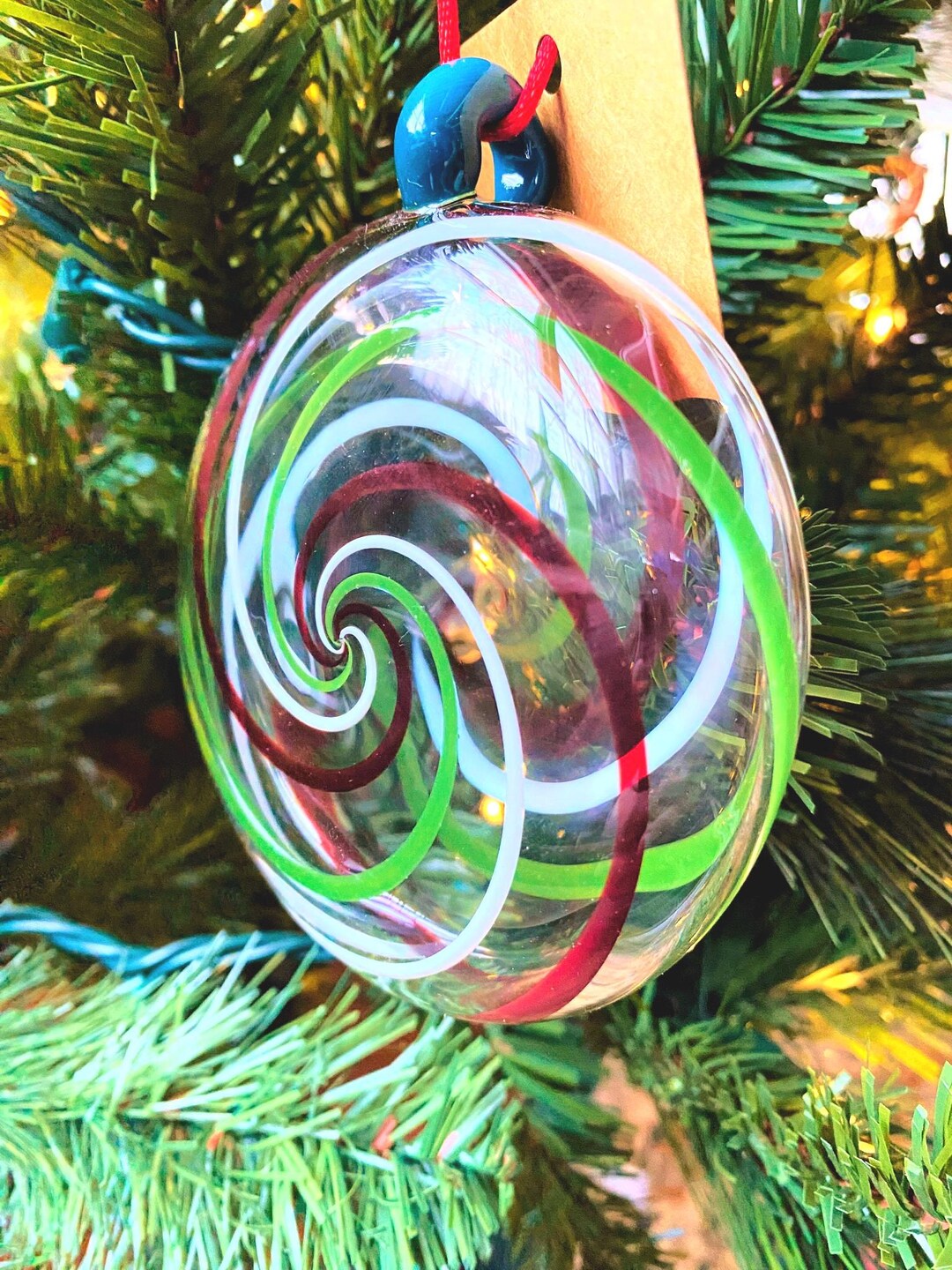 Blown Glass Christmas Tree Ornaments: - Handcrafted Holiday Decorations ...