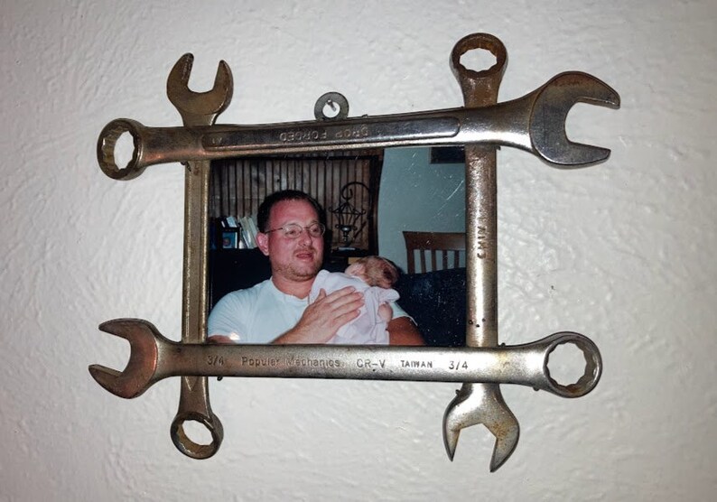 Hanging Wrench Picture Frame - Etsy