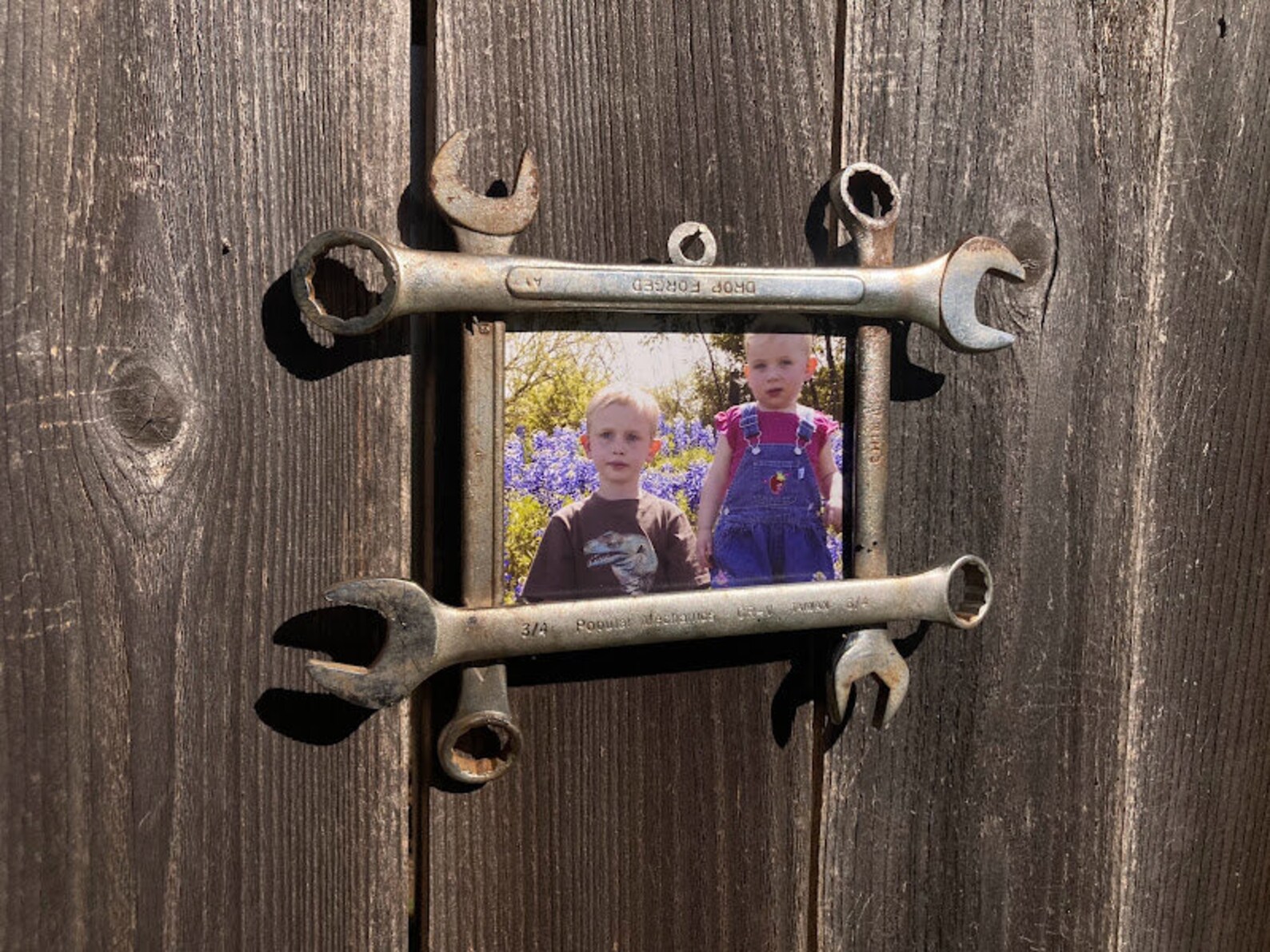 Hanging Wrench Picture Frame - Etsy