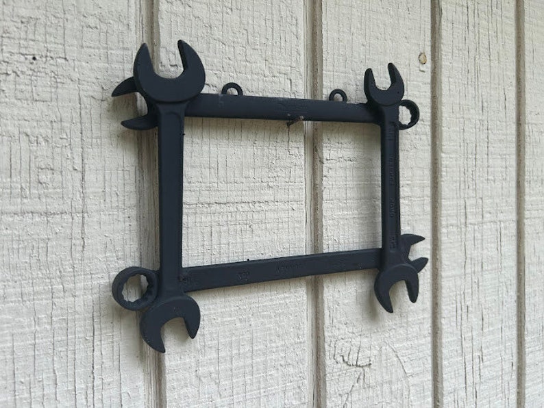 Hanging Wrench Picture Frame - Etsy
