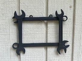 Hanging Wrench Picture Frame - Etsy
