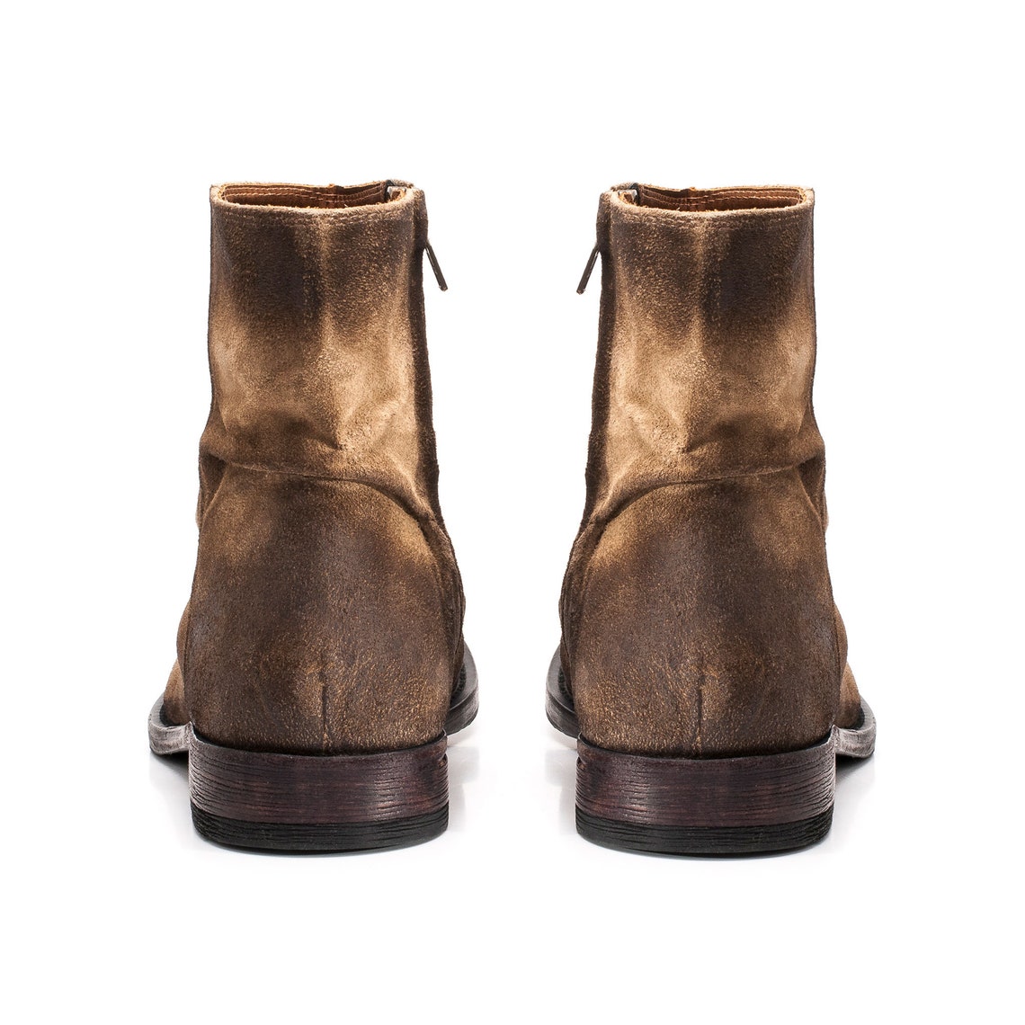 Chrisleath&co Bowie Boots handmade Premium Quality Suede Leather - Etsy