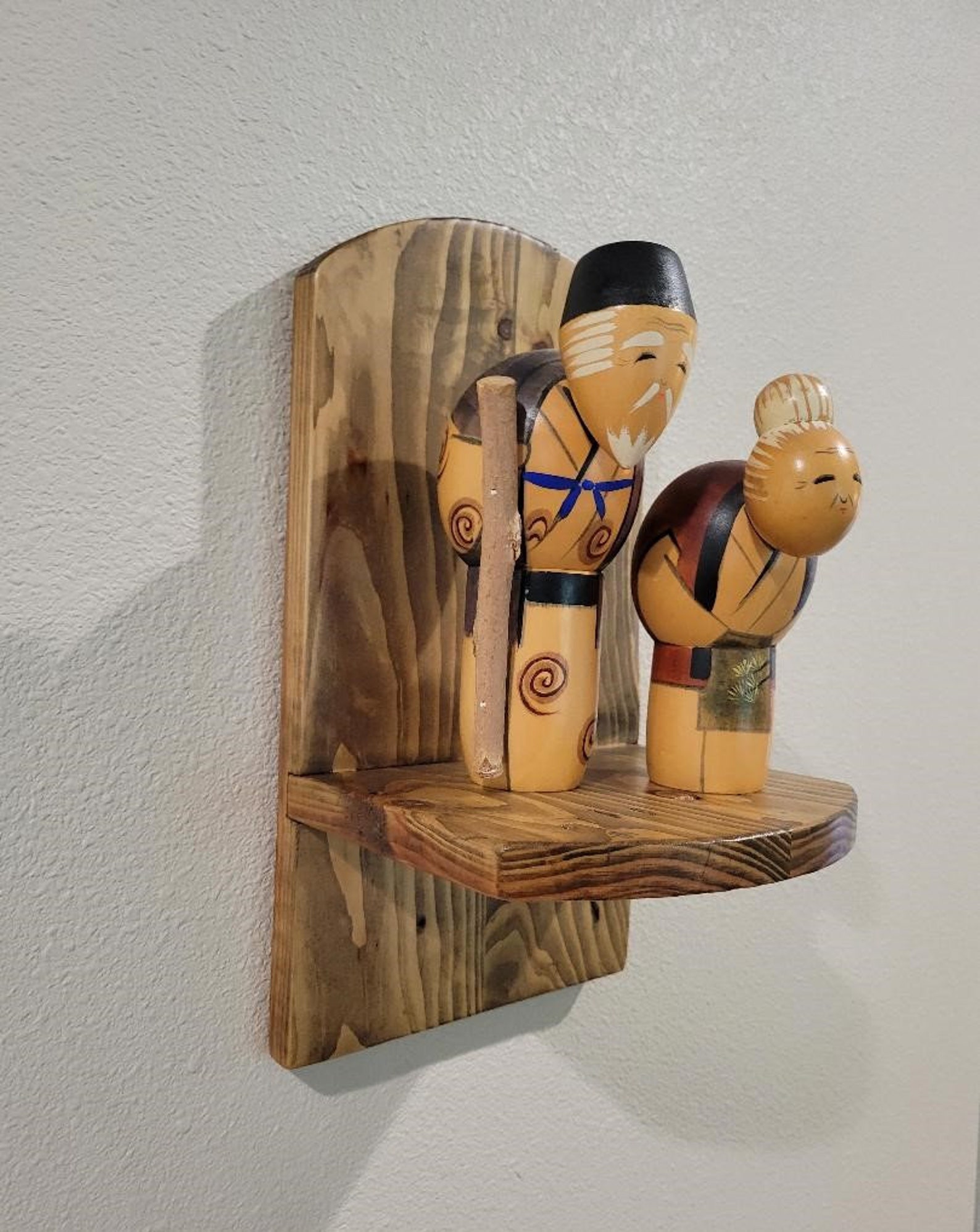 Rustic Wall Display Shelf Housewarming Gift for Friend Home Décor Gift ...