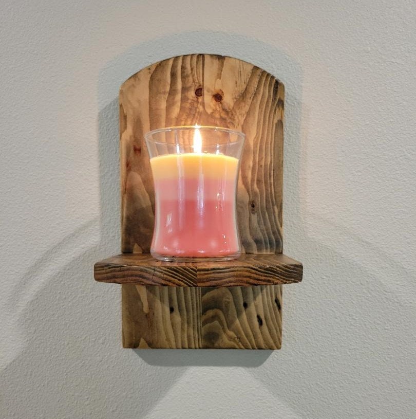 Rustic Wall Display Shelf Housewarming Gift for Friend Home Décor Gift ...