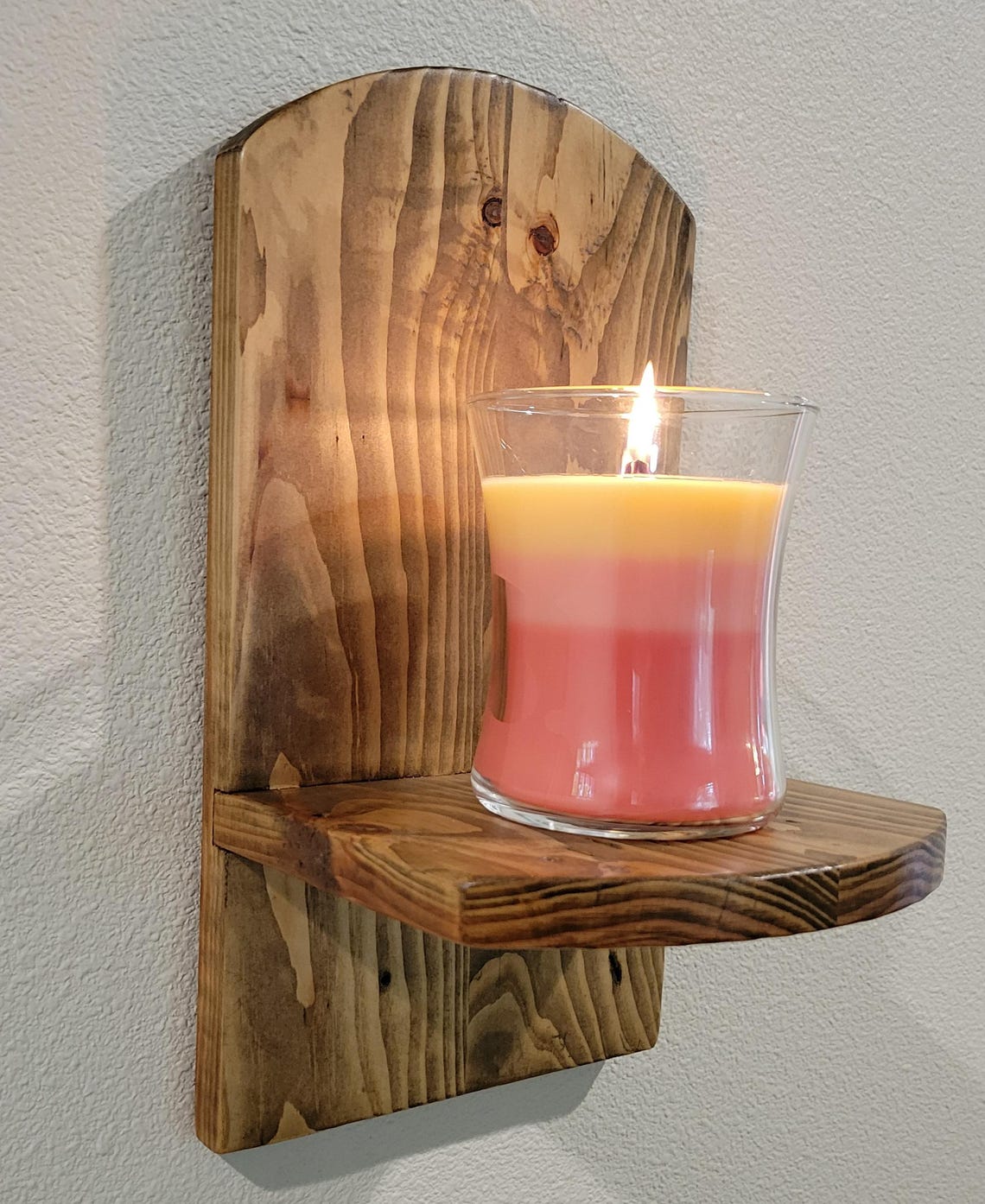 Rustic Wall Display Shelf Housewarming Gift for Friend Home Décor Gift ...