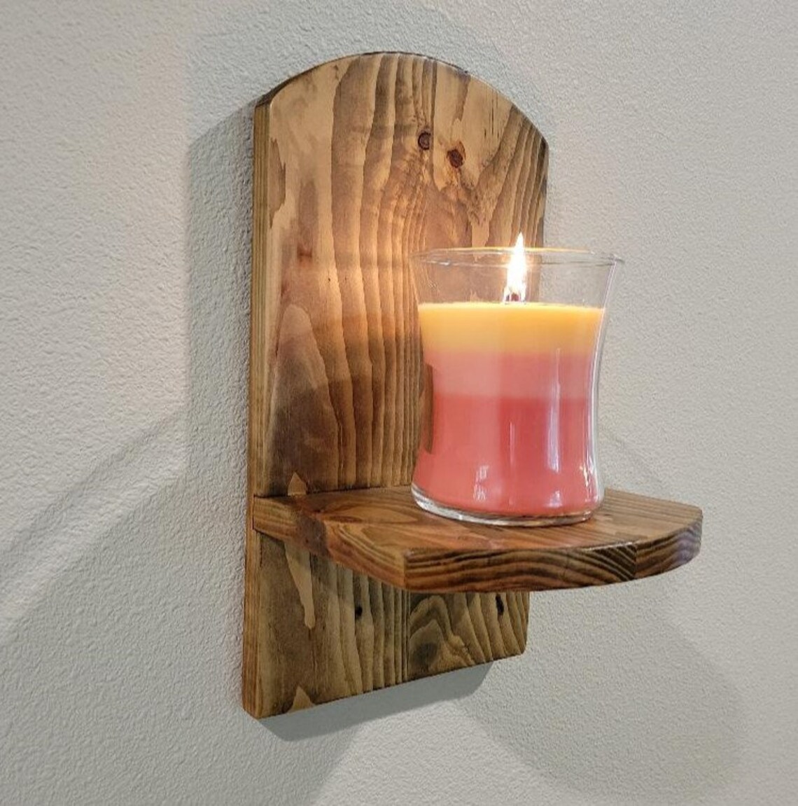 Rustic Wall Display Shelf Housewarming Gift for Friend Home Décor Gift ...