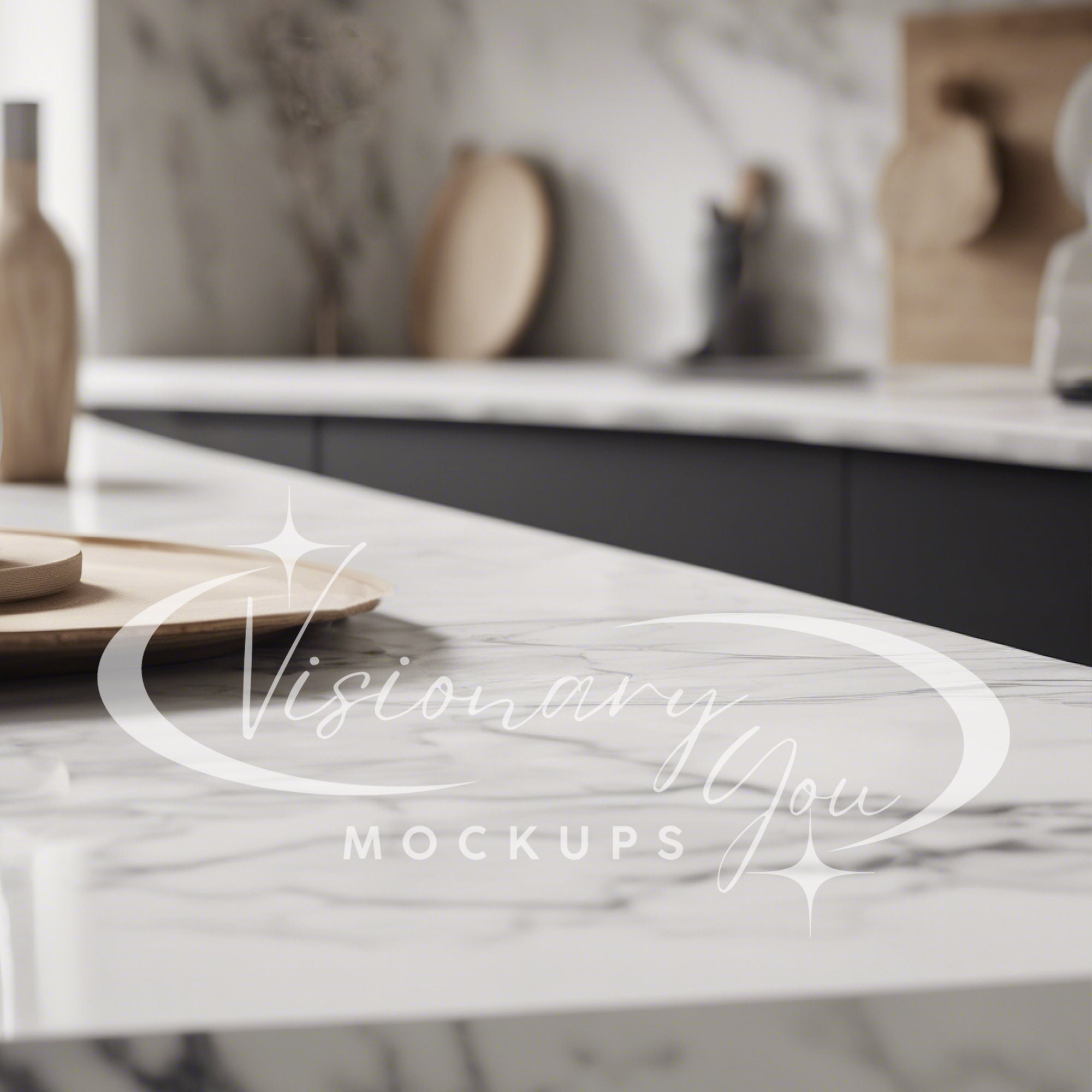 White Kitchen Mockup Bundle | Kitchen Product Mockups, White Kitchen ...