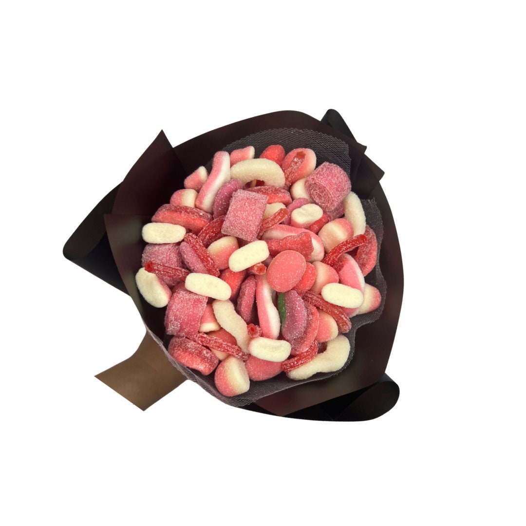 Gummy Candy Bouquet, Candy Gift, Edible Assortment, Edible Gifts ...