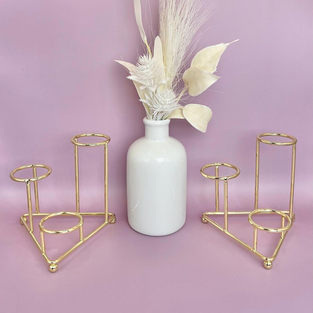 Modern 3 Ball Gold Sphere Holder Multiple Sphere Stand for Small/medium ...