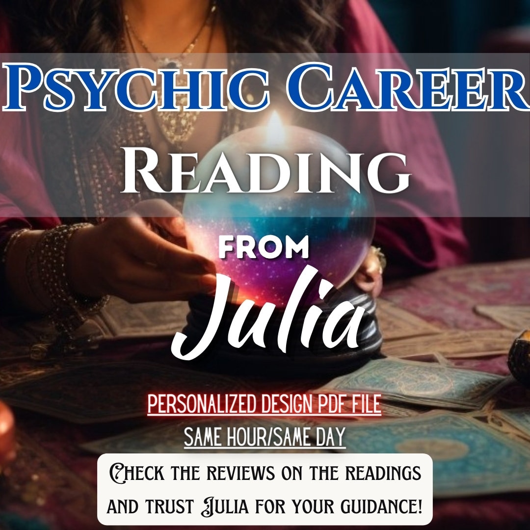 SAME HOUR Psychic Career Reading Very Detailed Deep Psychic Reading ...