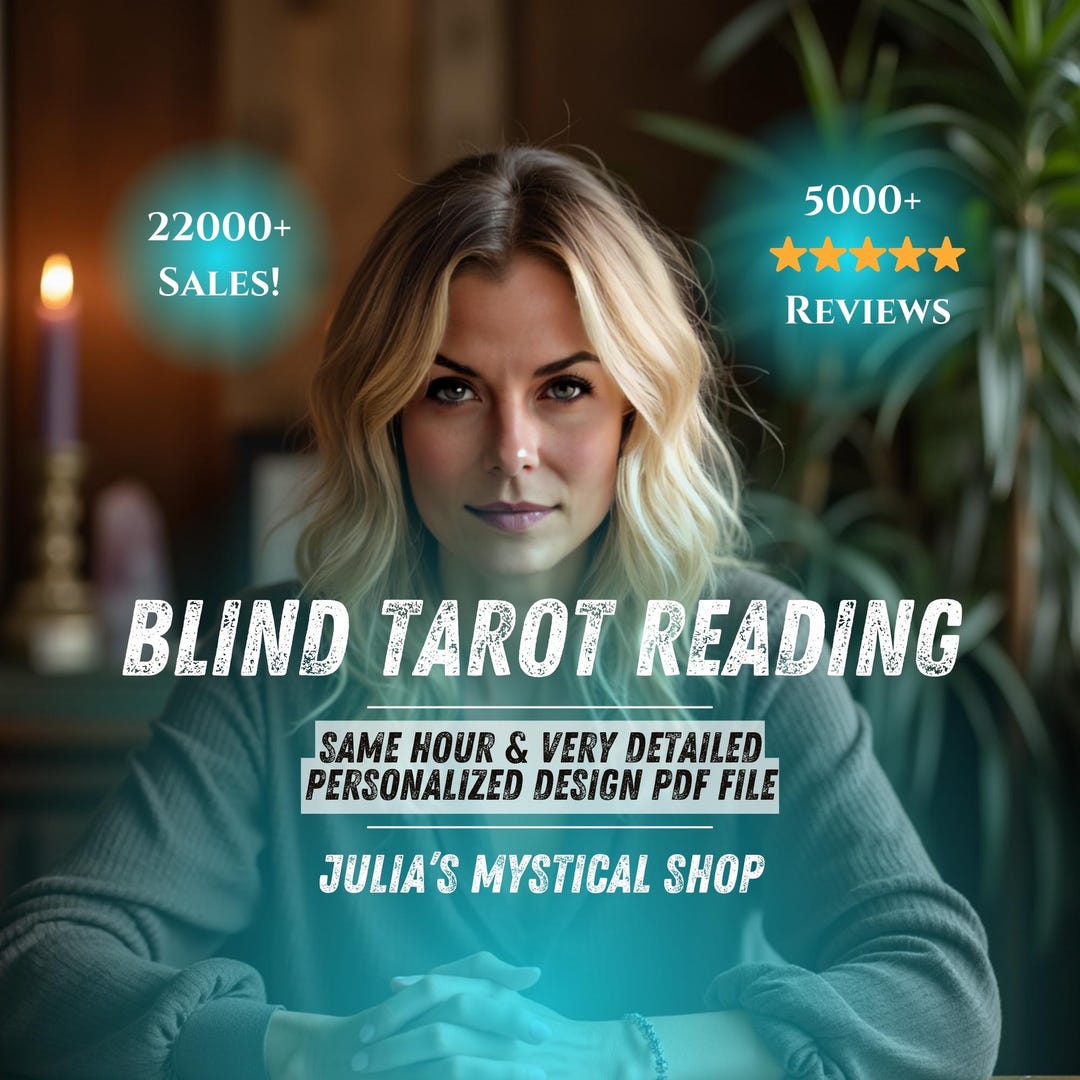 SAME HOUR Blind Tarot Reading Without Questions Blind Psychic Reading ...