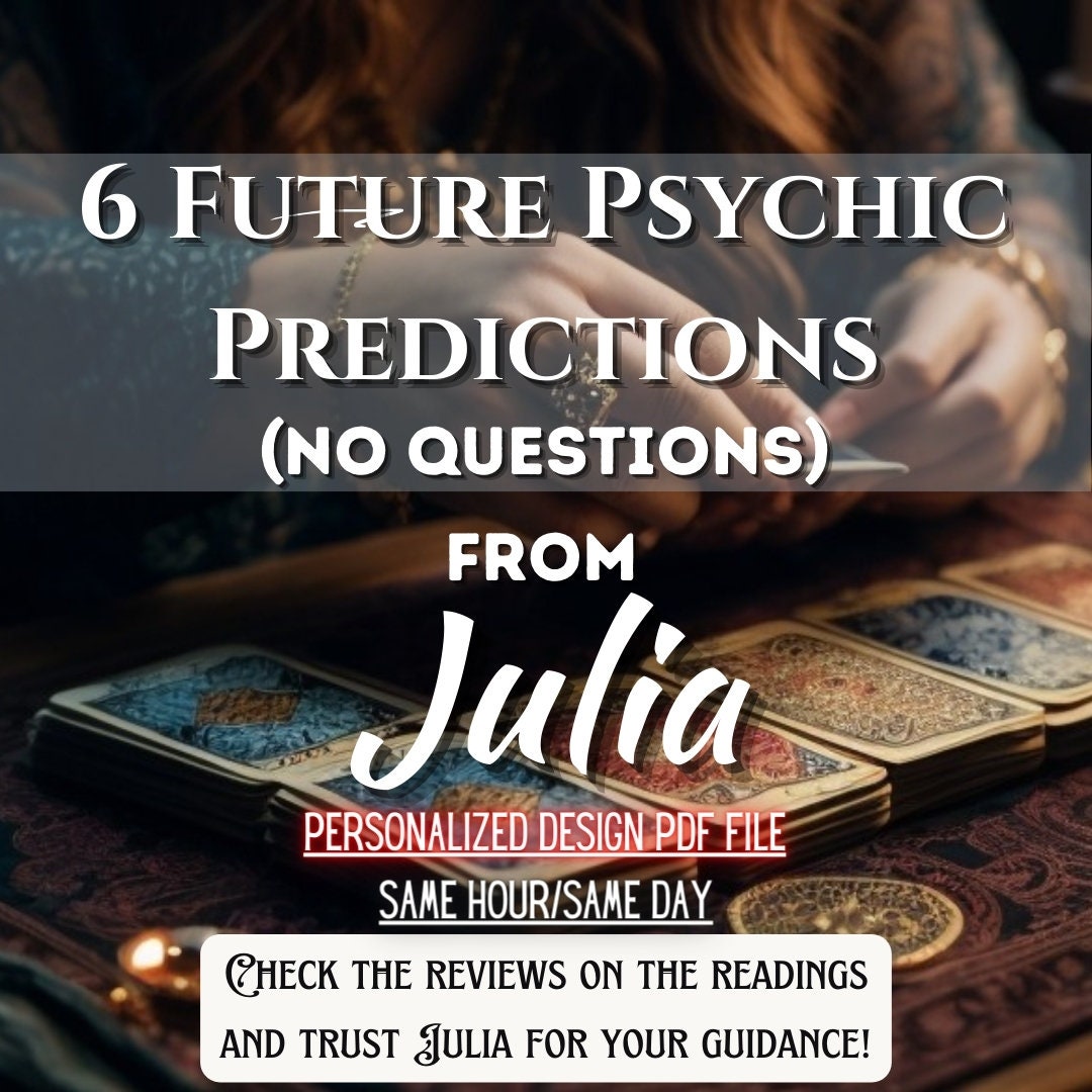 SAME HOUR 6 Future Psychic Predictions Same Hour Same Day Psychic Tarot ...