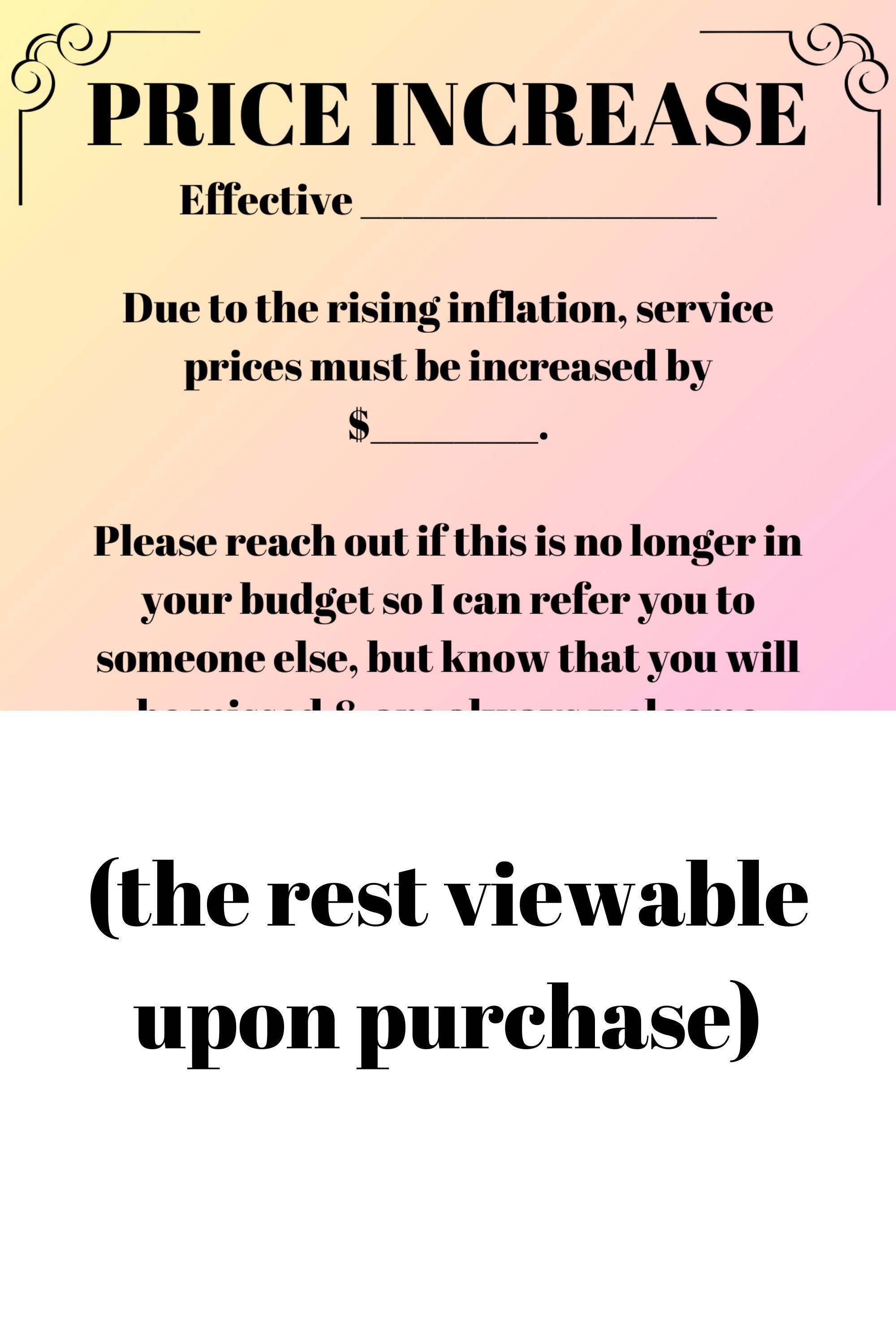 Price Increase for Lash Techs How to Raise Prices in the Salon Price ...