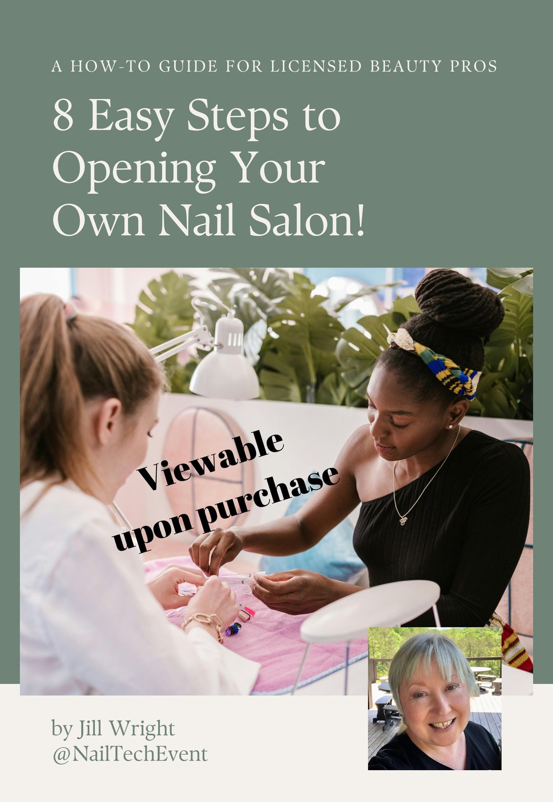 Nail Salon How to Open Nail Salon Business Book for Opening Nail Salon ...