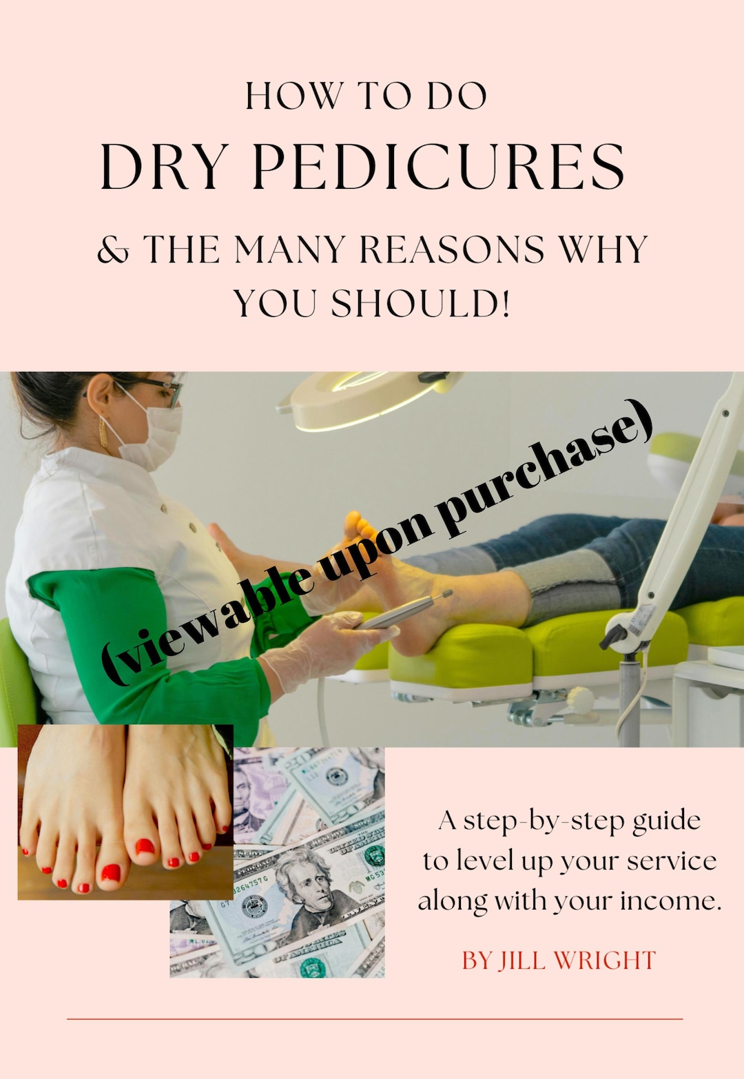 How to Do Dry Pedicures E-book Waterless Spa Pedicures E-book Nail ...