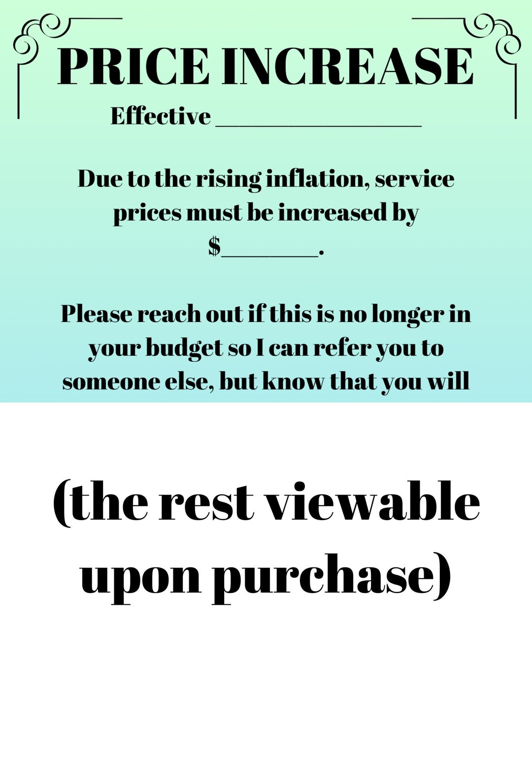 Price Increase for Estheticians How to Raise Prices in the Salon Price ...