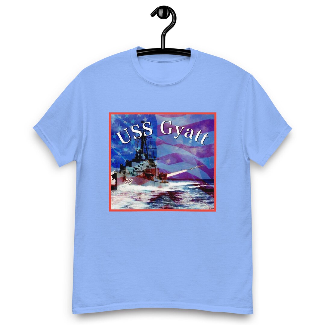 Uss Gyatt Shirt, Boat Shirt, Navy Shirt, Military Shirt, Navy Pride ...