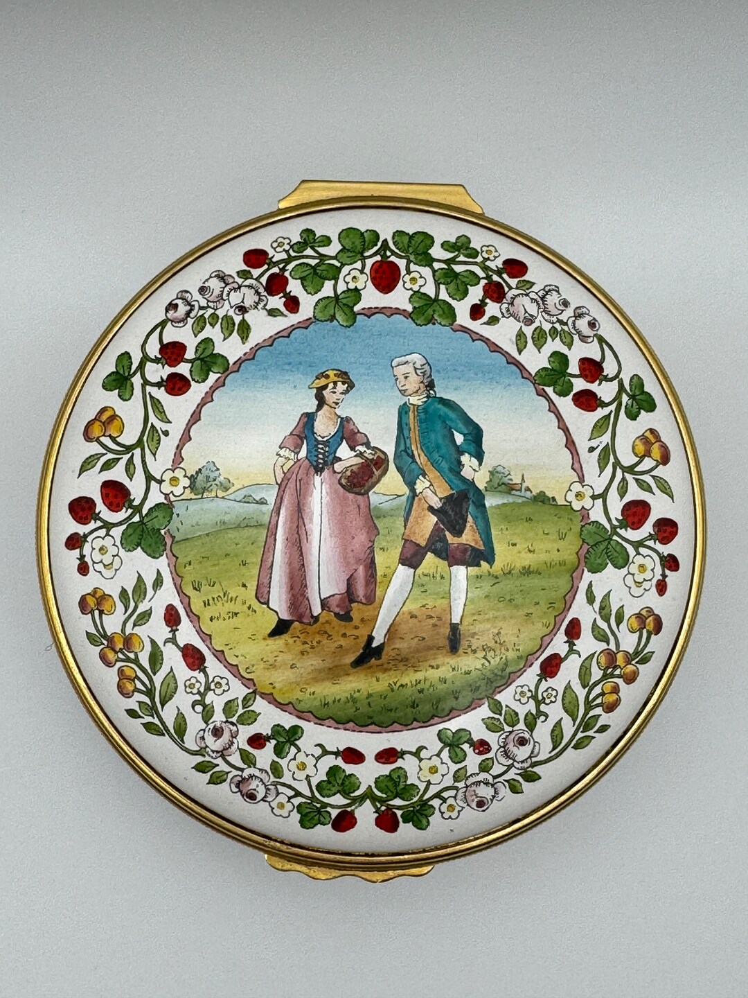 Halcyon Days Strawberry Fair Music Box 308/500 - Etsy