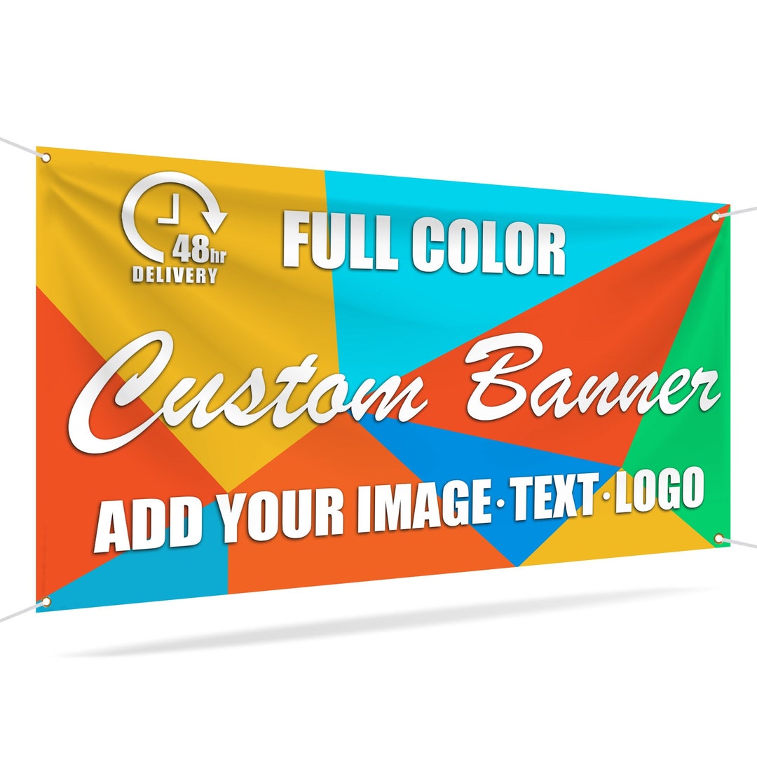 Custom Vinyl Banner and Sign,diy Custom Birthday Banner Personalized ...