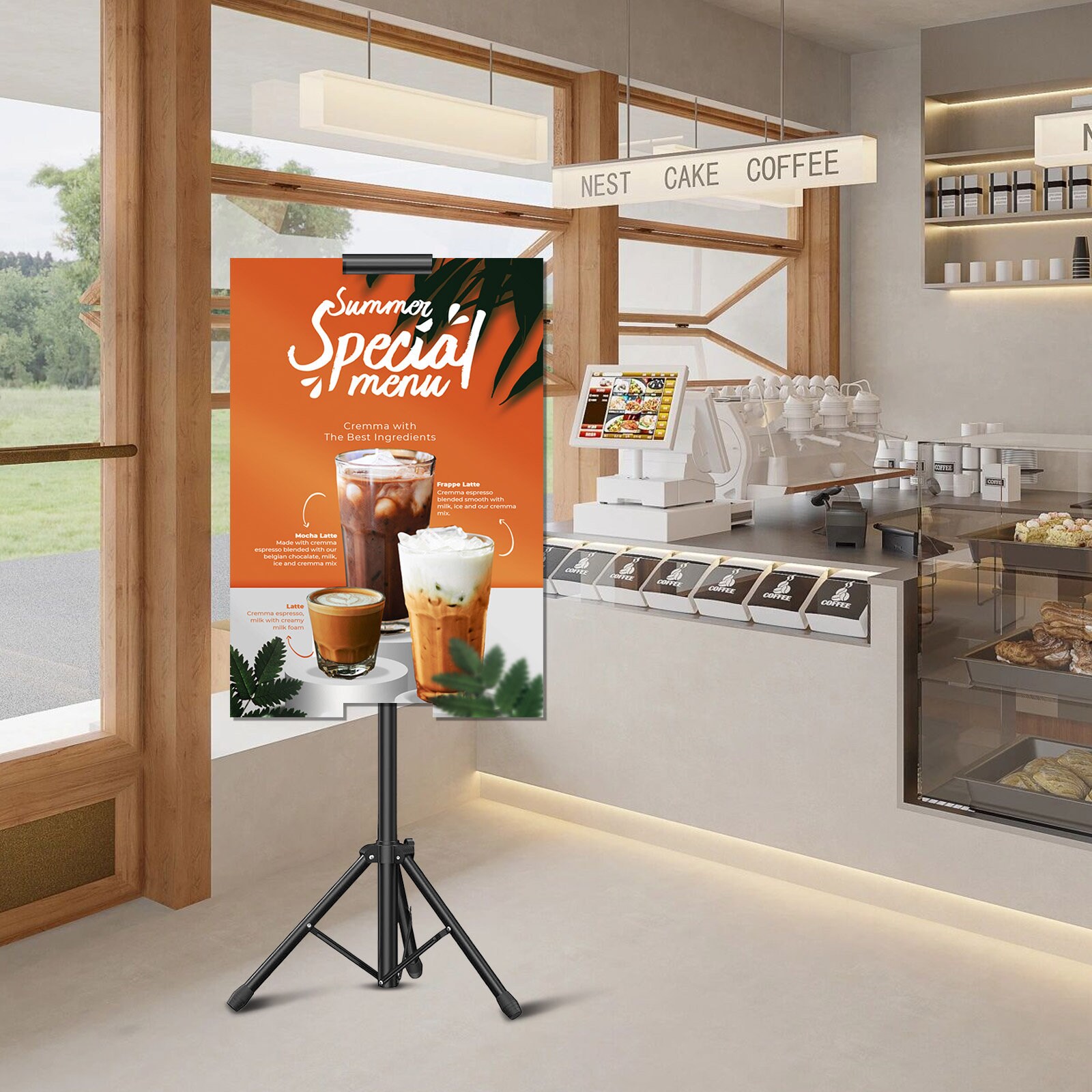 Custom Poster Stand, Banners and Signs Customize for Business ...