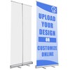 Custom Retractable Roll-up Banner: Portable Trade Show Display (33"-81 ...