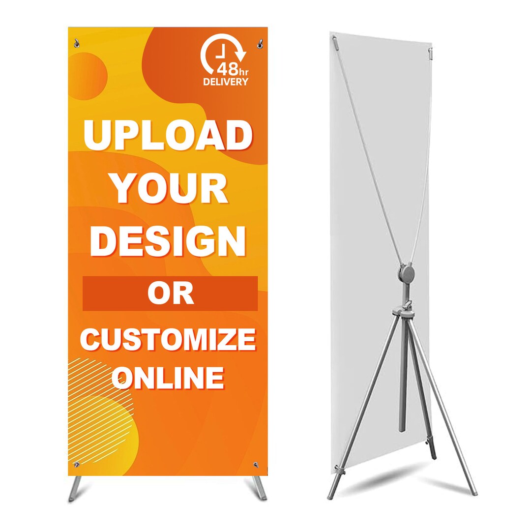 Custom X-stand Banners, Banners and Signs Customize for Business 23 X ...