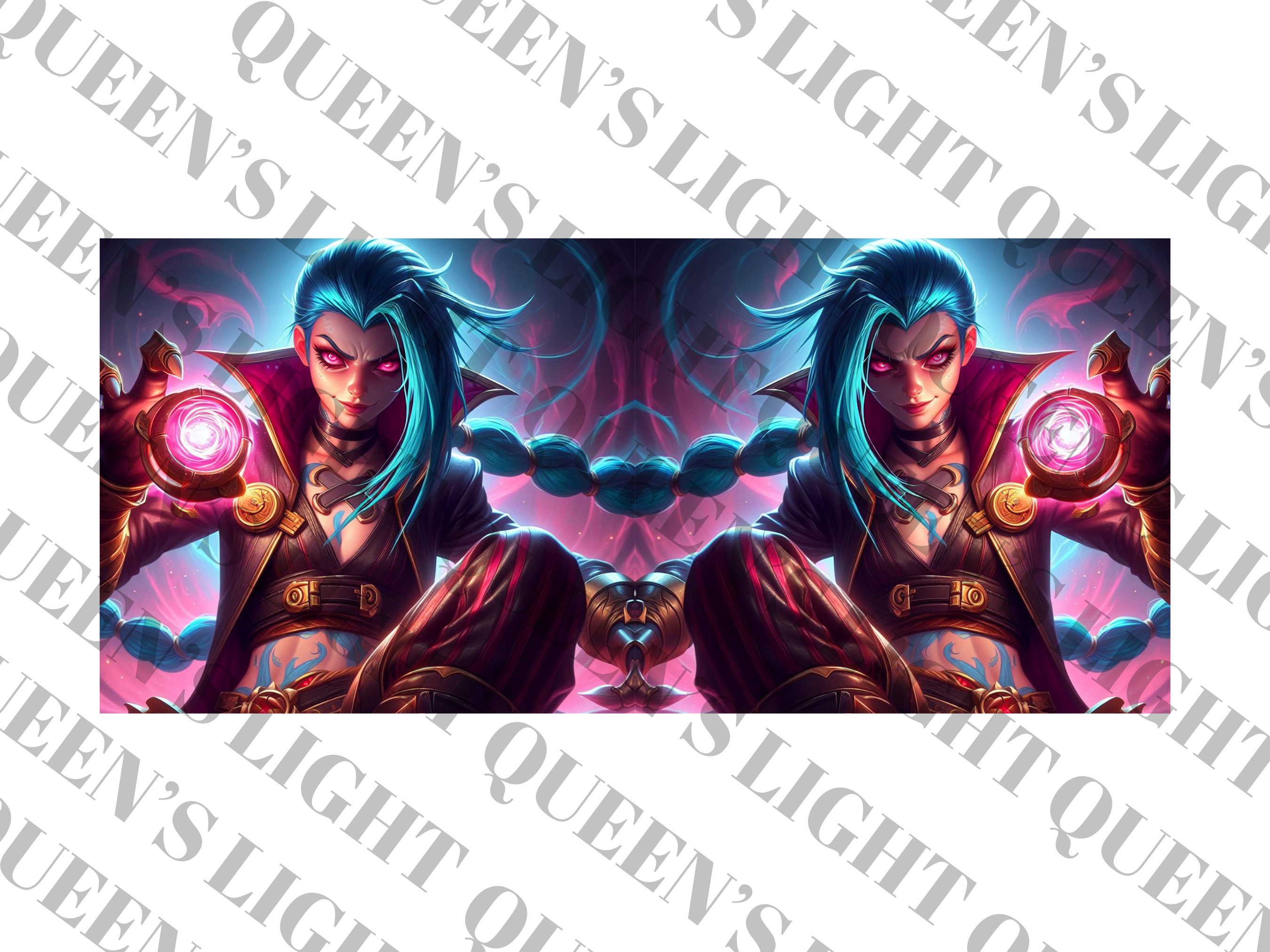 League of Legends Mug Wrap, 11oz & 15oz Mug Template, Lol Mug ...