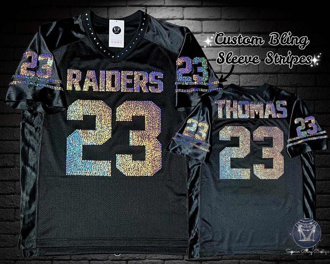 Custom Bling Unisex Patchwork Jersey - Customize With Your Team, Mascot ...