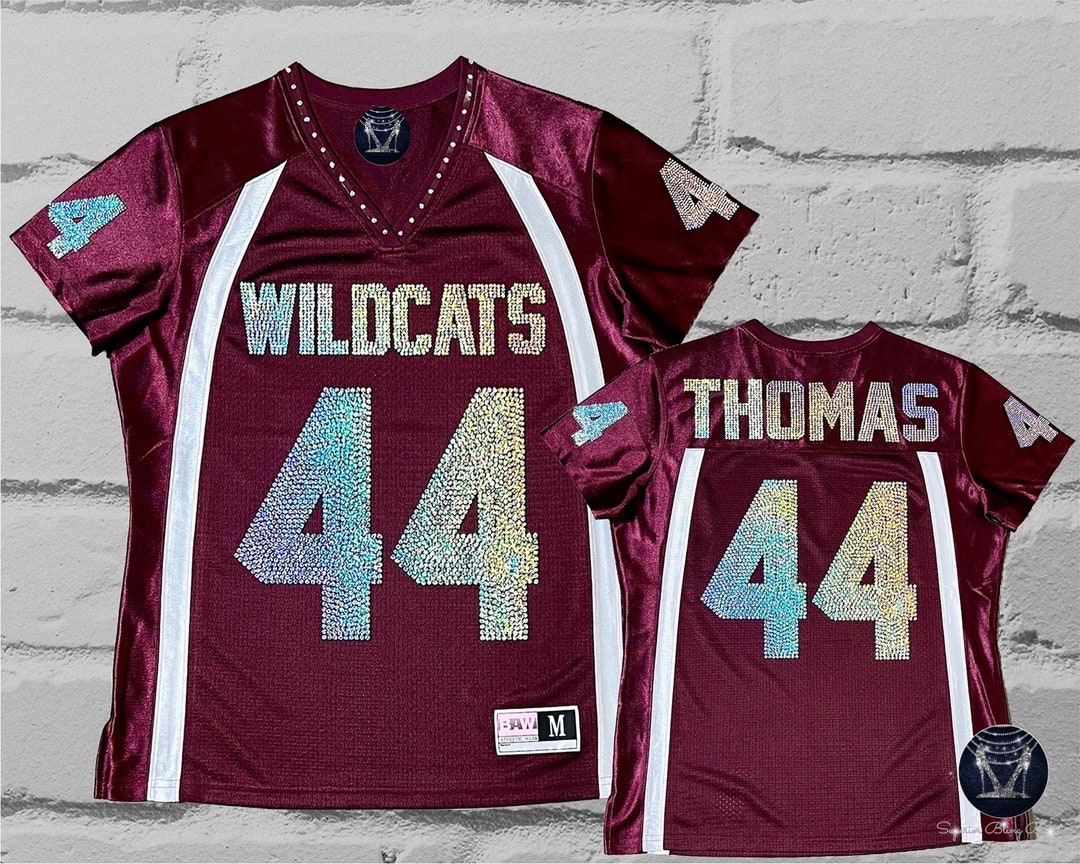 Custom Bling Ladies Patchwork Jersey Customize With Your Team, Mascot ...