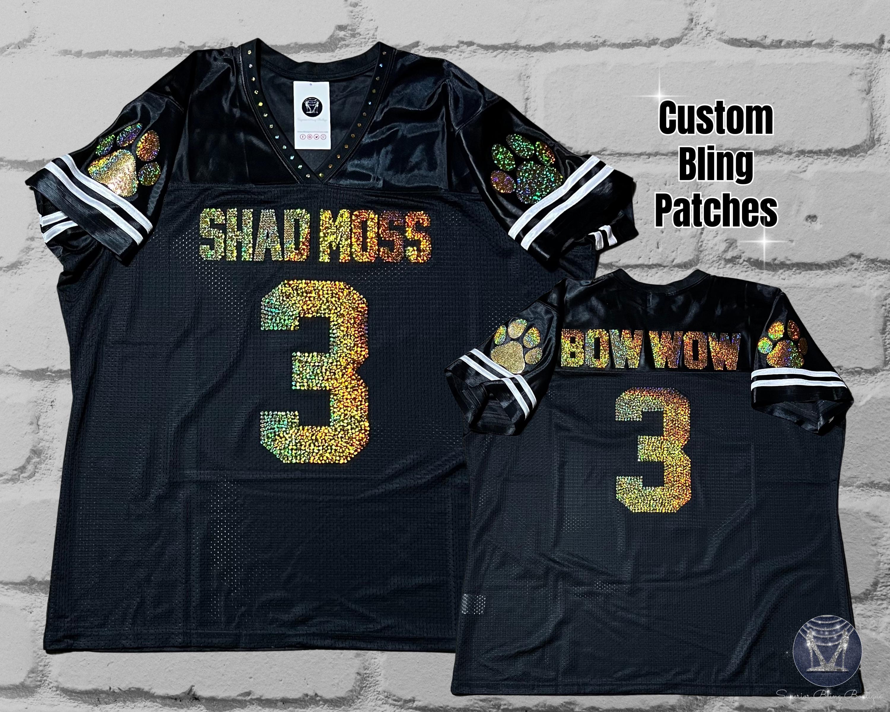 Custom Bling Women’s Patchwork Jersey (sleeve Logo/mascot) - Customize ...