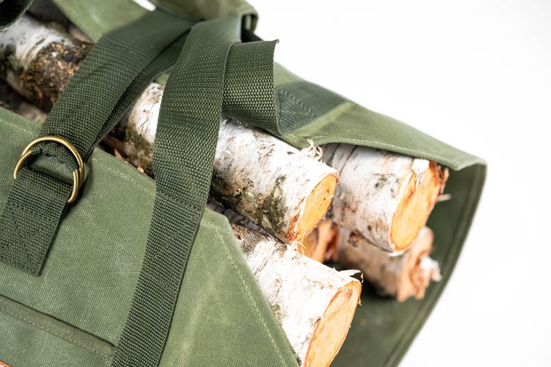 Firewood Sling, Firewood Carrier, Log Bag for Christmas, Firewood ...