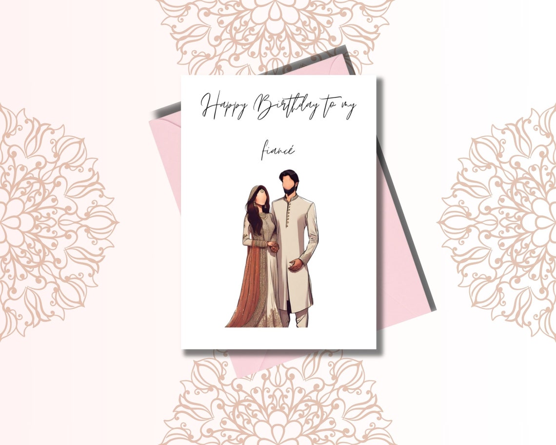 Pakistani Wedding Cards/ Shaadi Mubarak Card - Etsy UK