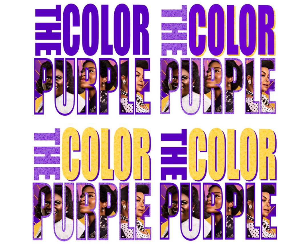 The Color Purple 2023 Png the Color Purple Musical 2023 Movie - Etsy ...