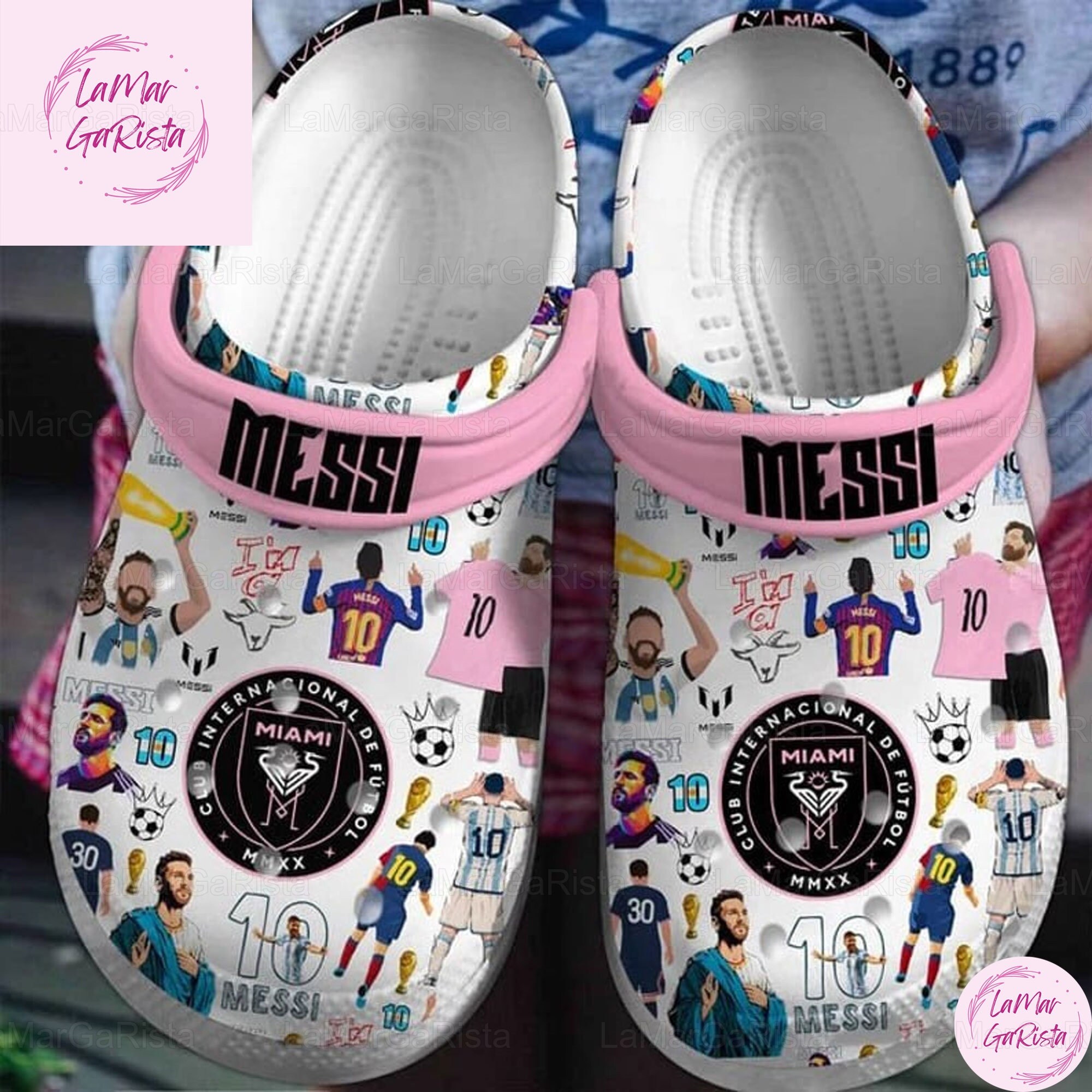 Lionel Messi Clogs Lionel Messi Football Soccer Sport Shoes - Etsy