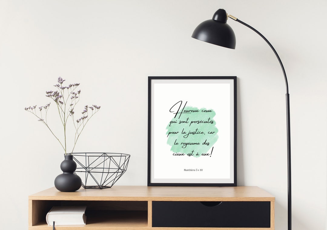 Poster Bible Verse Encouragement Inspirational Christian Poster ...