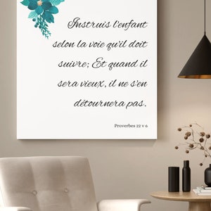 Poster Bible Verse of Proverbs Christian Wall Art Christian Wall Decor ...