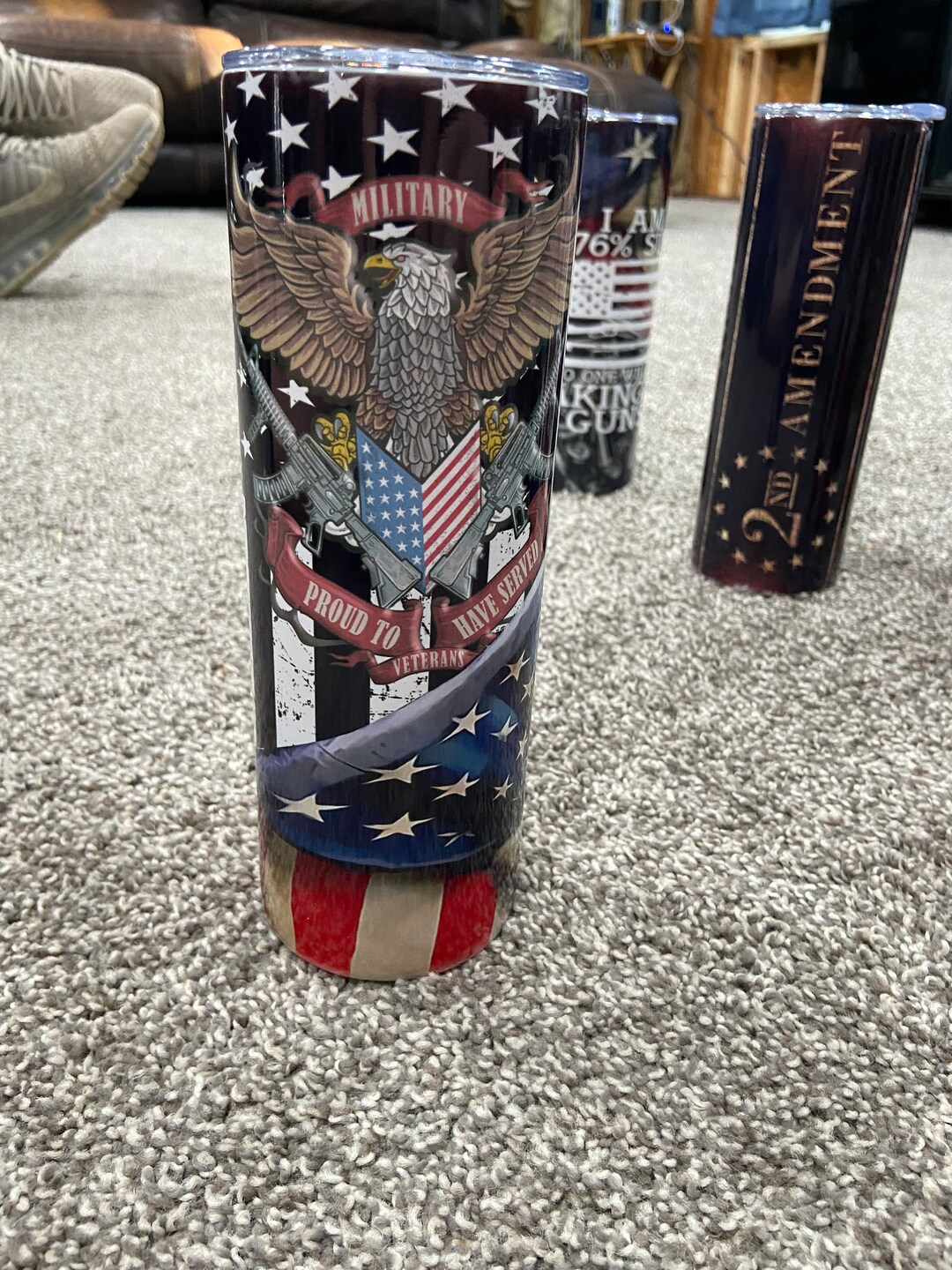 Military Cup. Hand Pulling Flag Back to Reveal - Etsy
