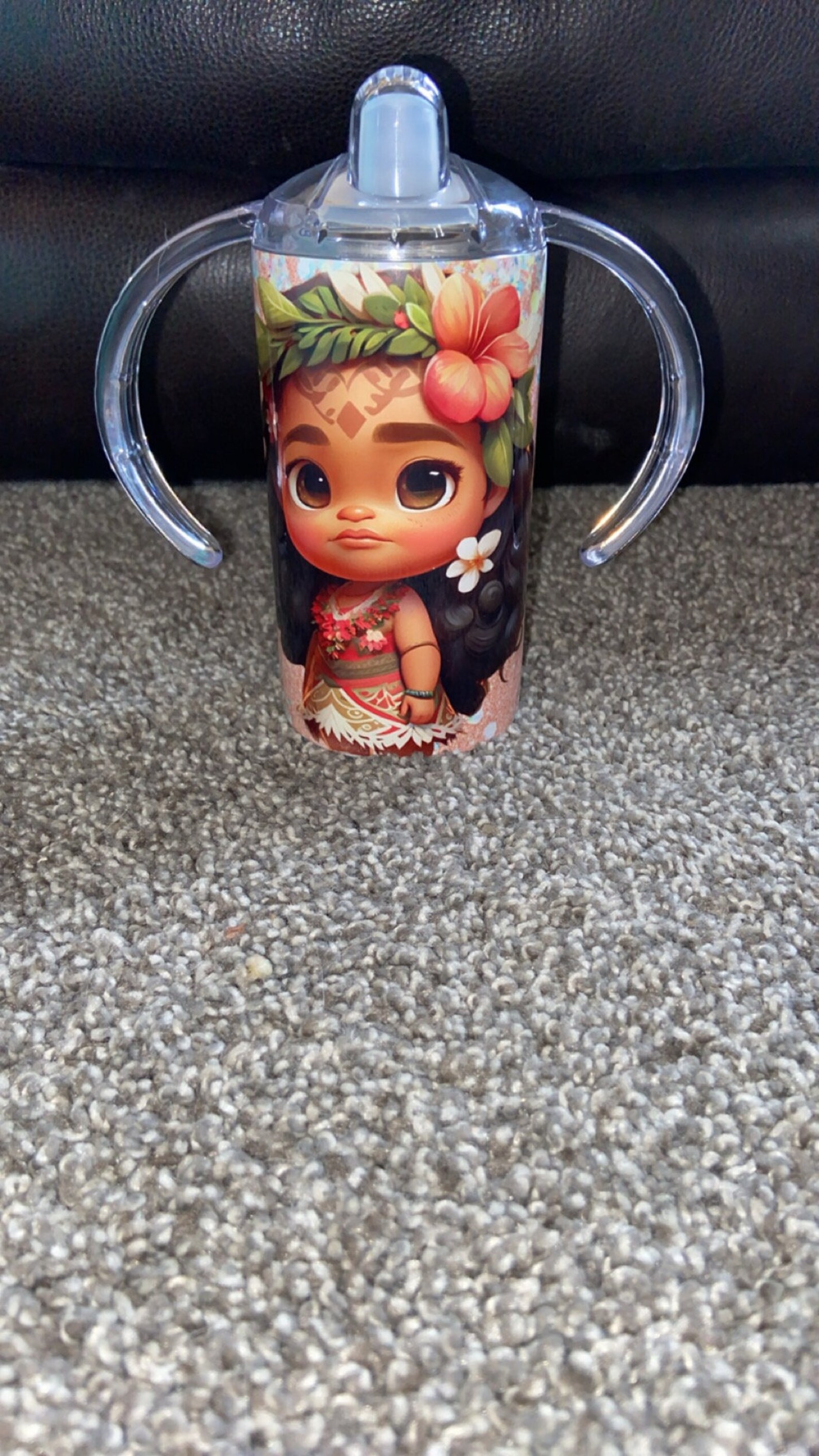 Moana Sippy Cup/toddler Cup - Etsy